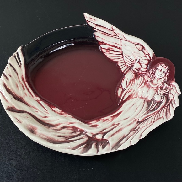 Kitchen | Ceramic Angel Serving Platter | Poshmark
